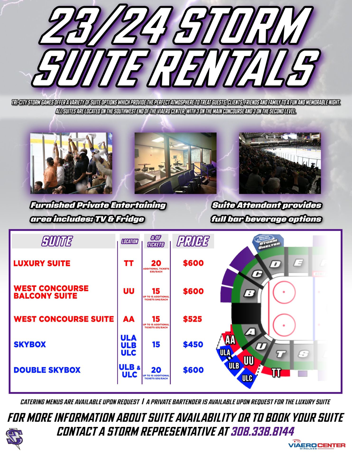 Suites – Viaero Center